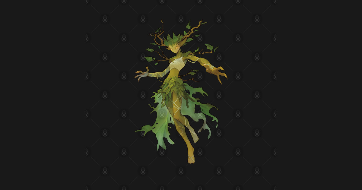 Dryad Guardian - Dryad - T-Shirt | TeePublic