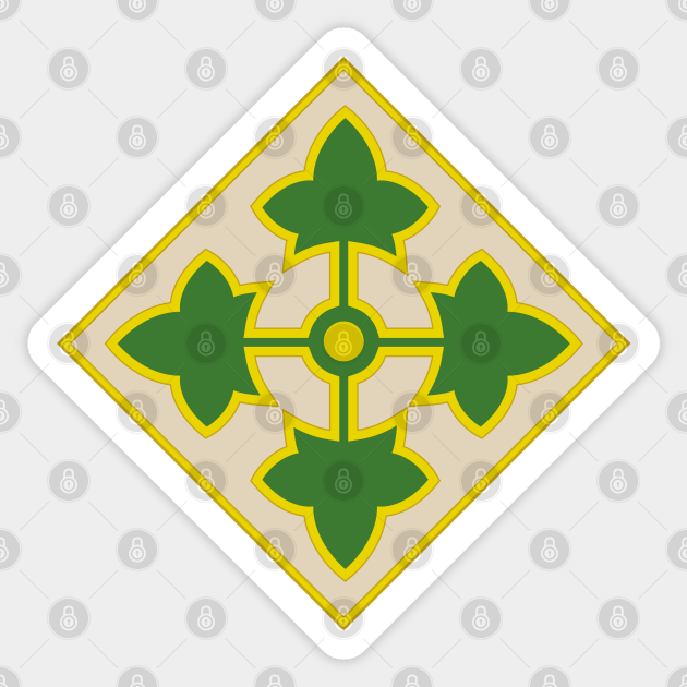 US Army 4th Infantry Division (4th ID) CSIB - 4th Infantry Division ...