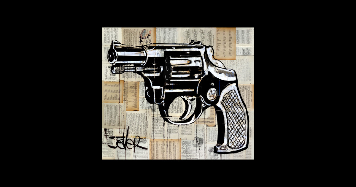 Saturday night - Revolver - Sticker | TeePublic