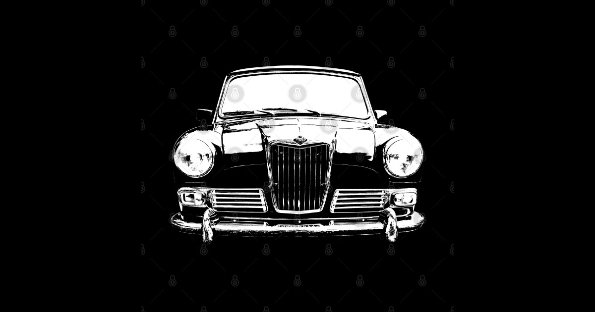 Riley Elf 1960s British classic car monoblock white - Riley Elf ...