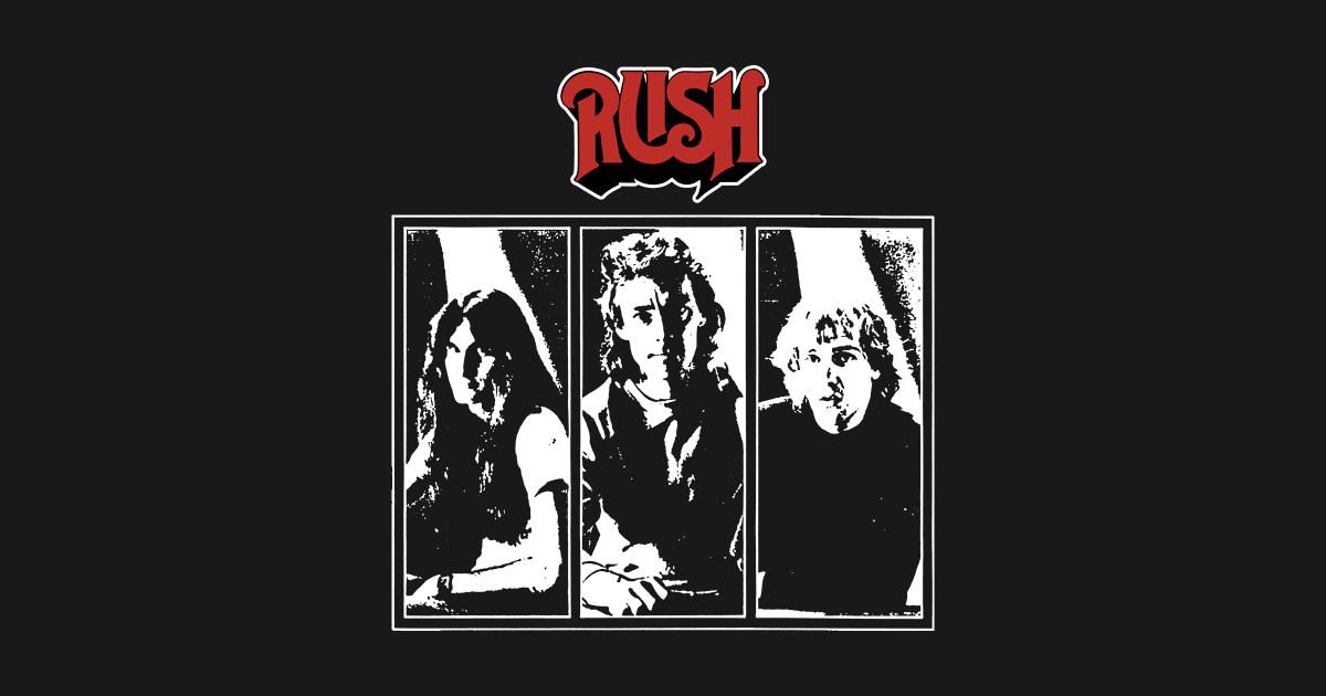 Rush Band Retro - Rush Band - T-Shirt | TeePublic