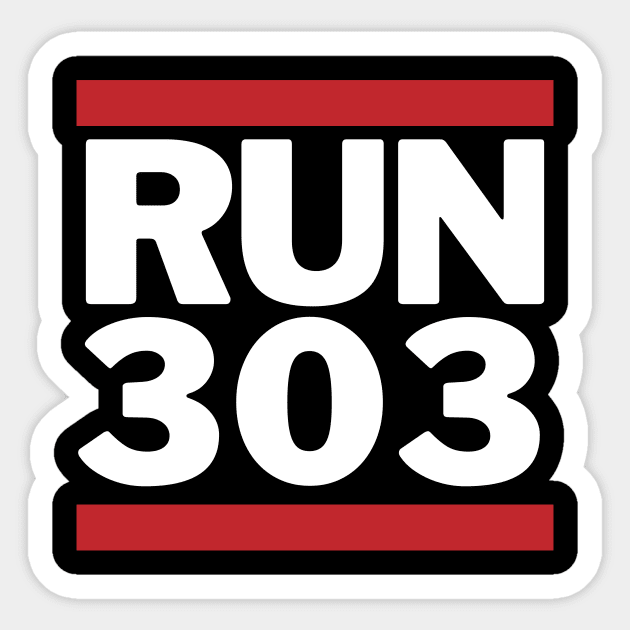 RUN 303 - Flo1071 - Sticker | TeePublic