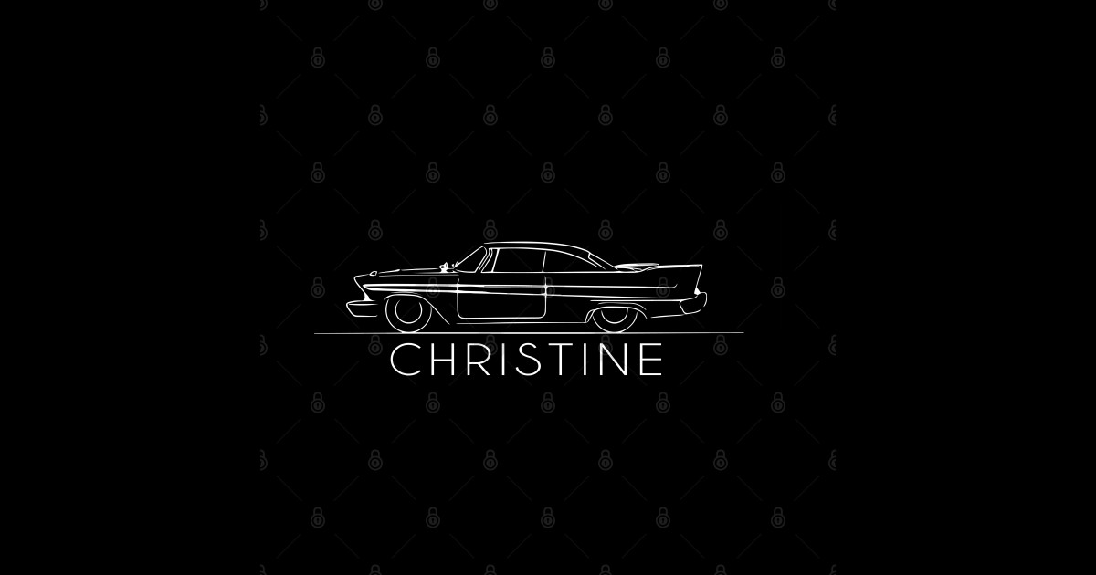 Christine - Sketch - Christine - Sticker | TeePublic