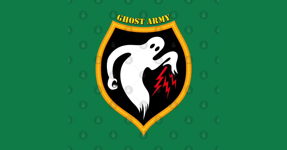 The Ghost Army Patch - Army - T-Shirt | TeePublic