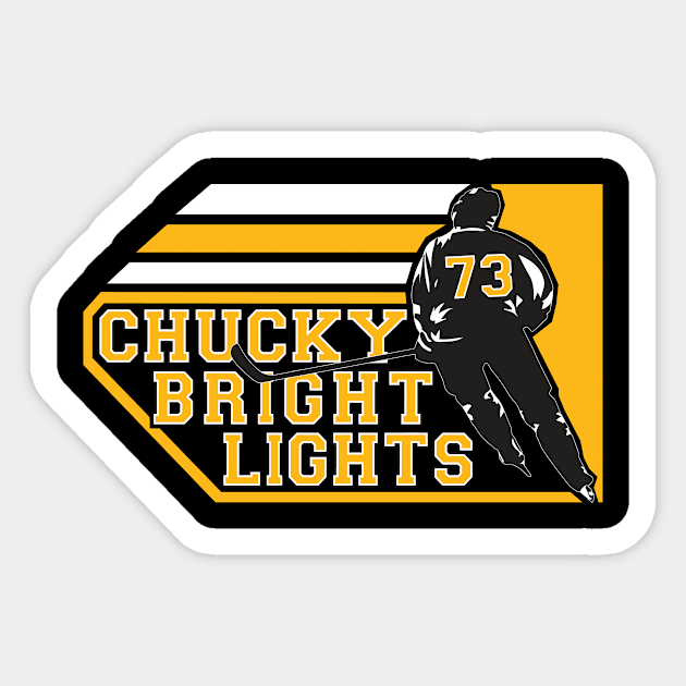 Chucky Bright Lights - Boston Bruins - Sticker | TeePublic