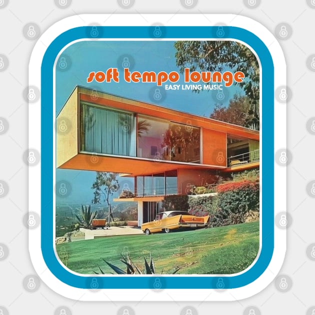 STL EASY LIVING - Retro - Sticker | TeePublic