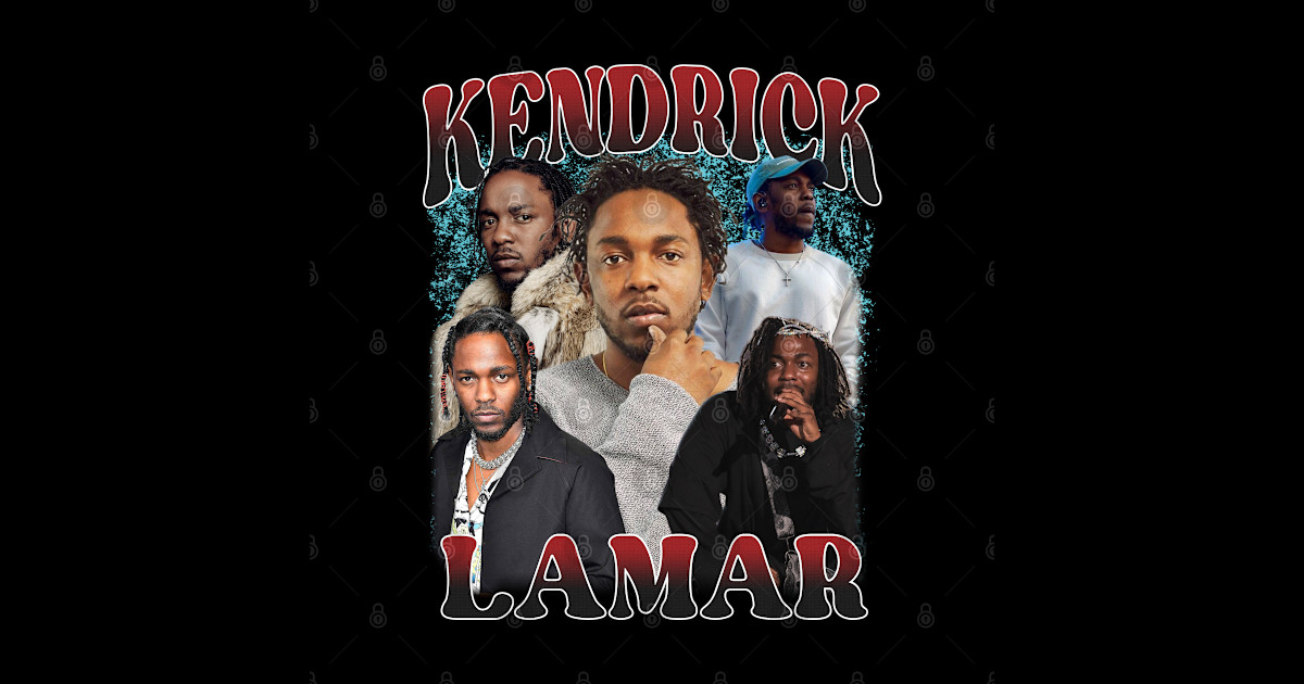 Hip Hop Fanart Kendrick Lamar - Kendrick Lamar - Sticker | TeePublic