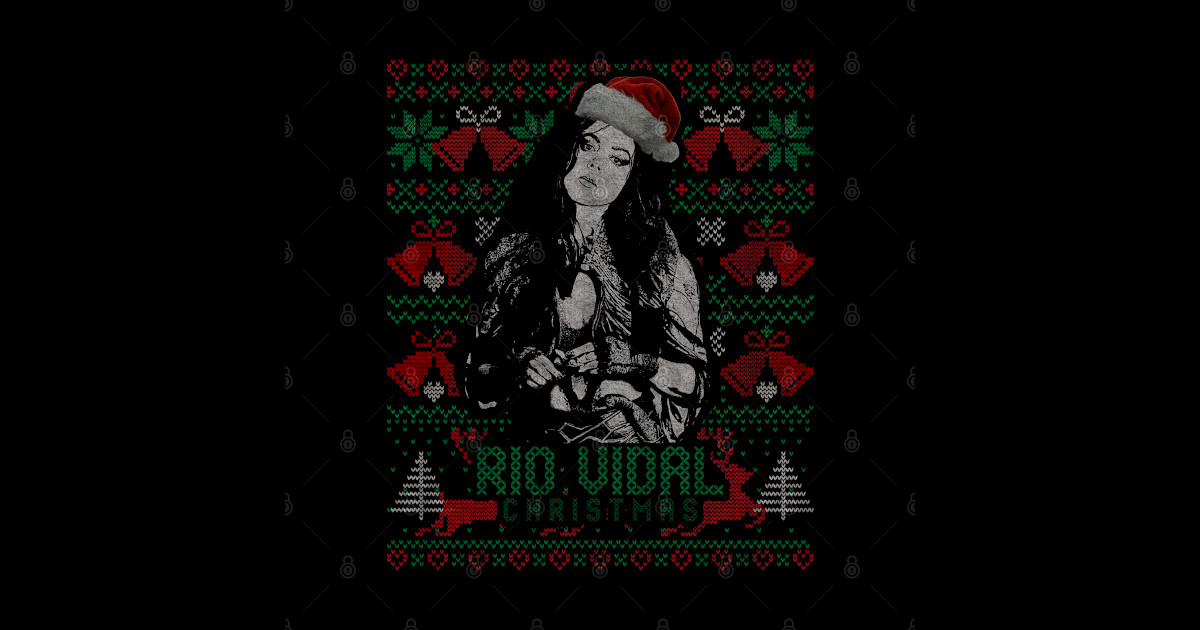 Ugly Christmas Rio Vidal Knitted - Rio Vidal - Sticker | TeePublic