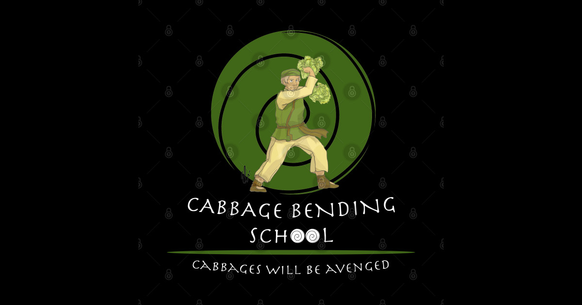 Cabbage Bending - Avatar - T-Shirt | TeePublic
