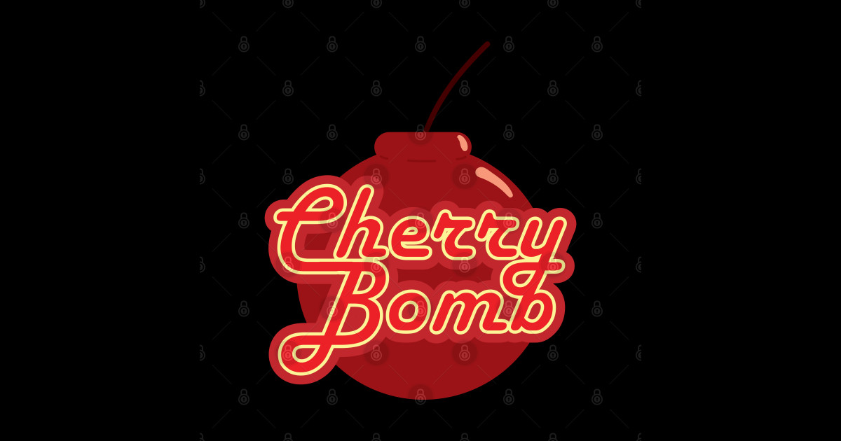 Cherry Bomb - Cherry Bomb - Sticker | TeePublic