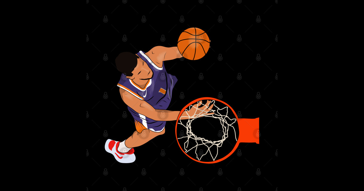 Devin Booker from Above Phoenix Basketball - Devin Booker - Sticker ...