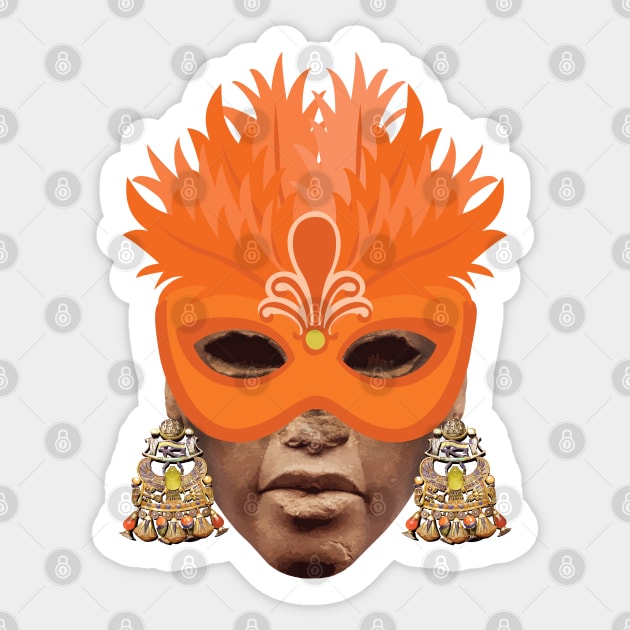 Ancient Egyptian Queen with Mask - Ancient Egyptian Queen With Mask ...