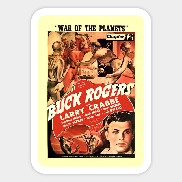 Classic Buck Rogers Serial Poster - War of the Planets - Buck Rogers ...