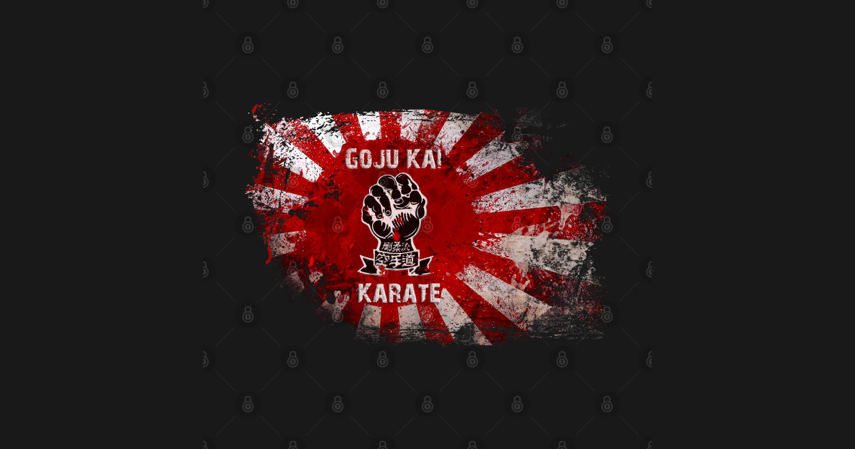 Goju Kai Emblem and Budo Flag - Karate Art, Martial Arts Design ...