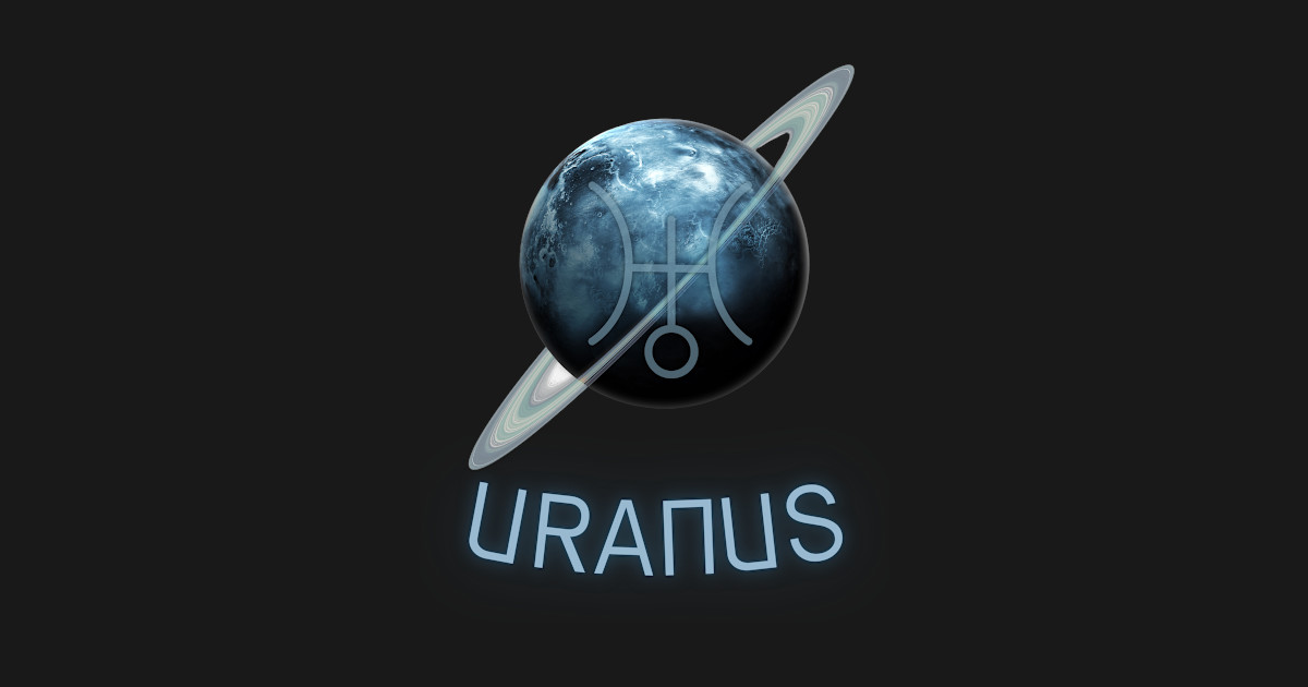 Mystical Uranus Design - Astrology Symbol & Planet Art - Astrology ...