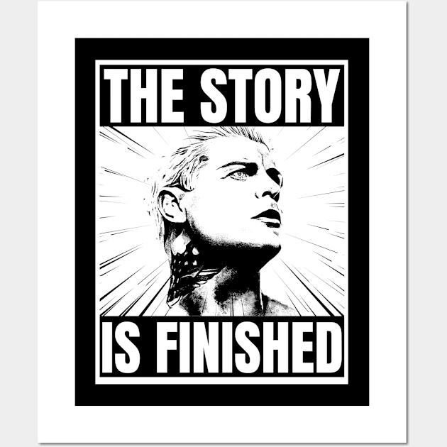 Vintage Style Cody Rhodes T-Shirt WWE Cody Rhodes Finish The Story ...