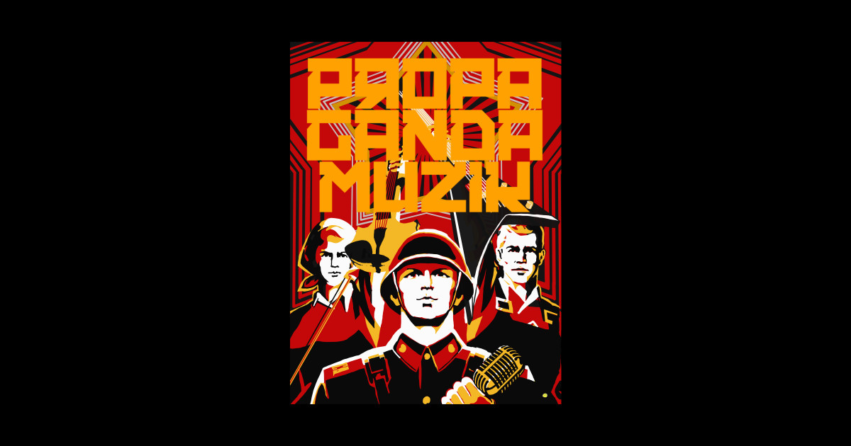 Propaganda Music - Vintage Modified Soviet Music - Posters and Art ...