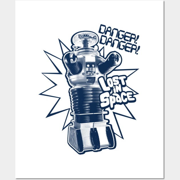 B9 Robby the Robot - 1 color - Robot Science Fiction Space Horror Funs ...