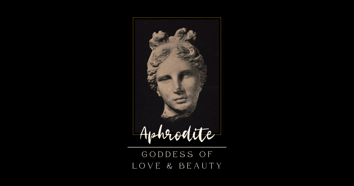 Goddess Aphrodite - Aphrodite Greek Mythology - Sticker | TeePublic