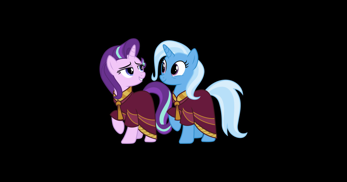 Starlight Glimmer and Trixie in robes - My Little Pony - Tapestry ...