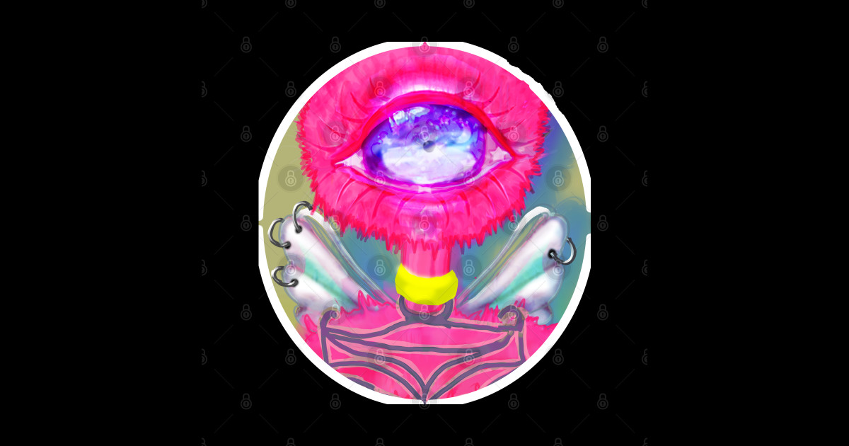 Cyclops - Pop Surrealism - Sticker | TeePublic