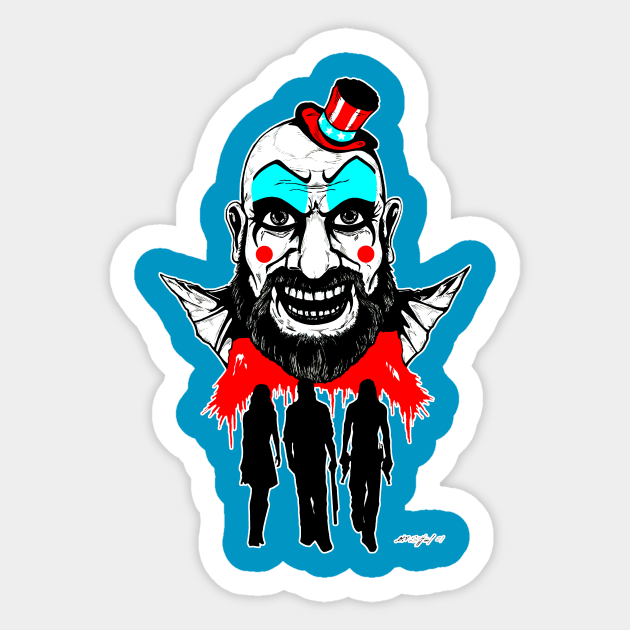 Captain Spaulding - House Of 1000 Corpses - Sticker | TeePublic