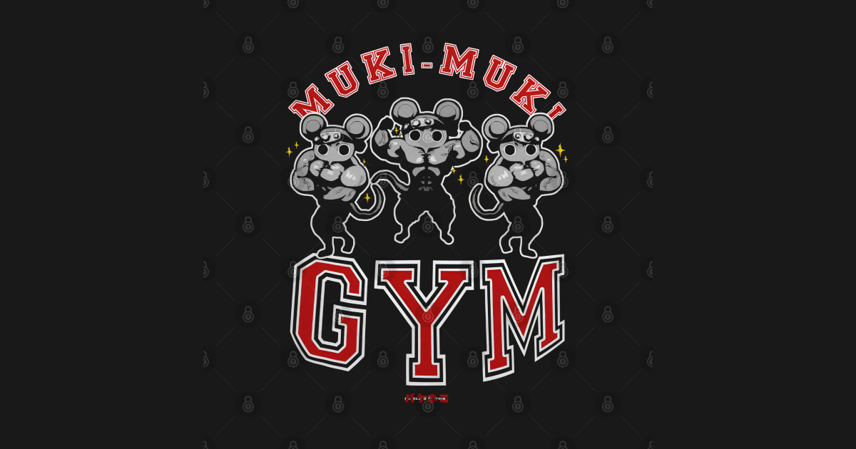 muki muki gym - Muki Muki Gym - T-Shirt | TeePublic