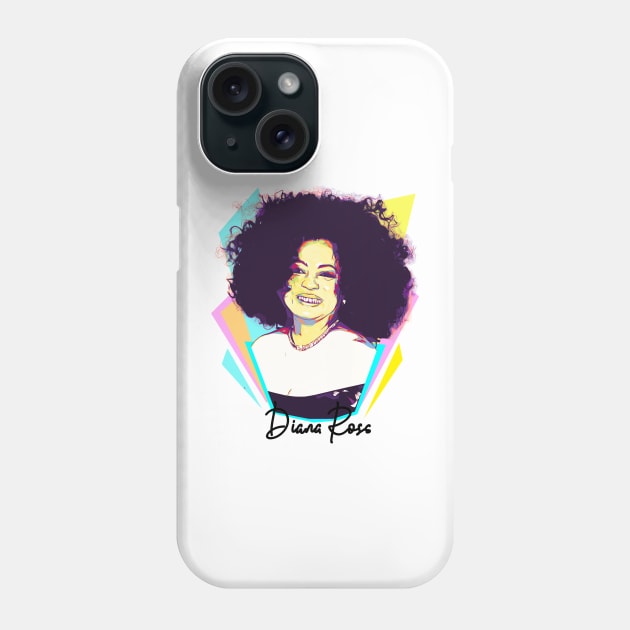 Wpap Pop Art Diana Ross Fan Art - Diana Ross - Phone Case | TeePublic
