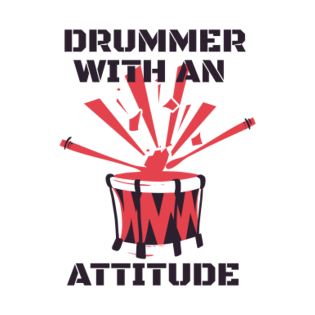 Drummer Slogan - Drummer Gift - T-Shirt | TeePublic