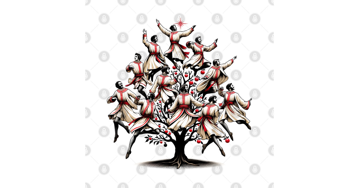 eleven lords a-leaping 2 12 days of christmas - Eleven Lords A Leaping ...