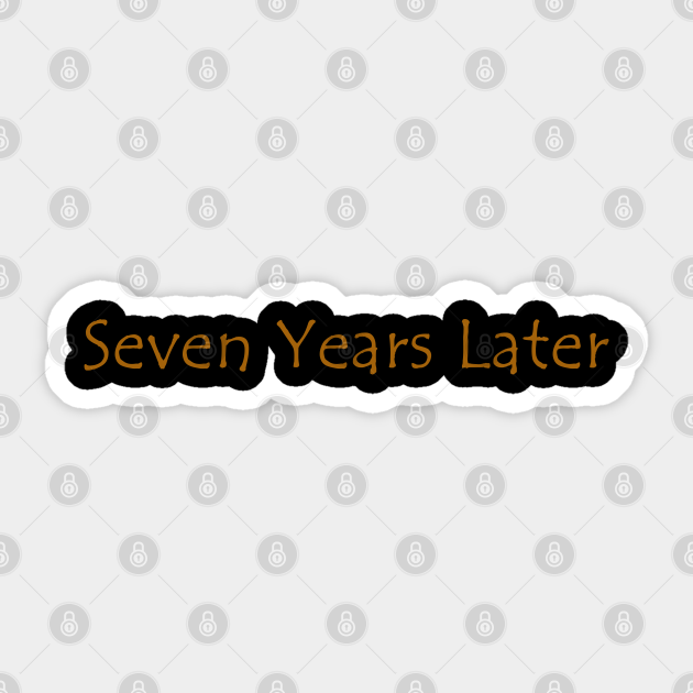 Seven Years Later script - Final Sacrifice - Sticker | TeePublic