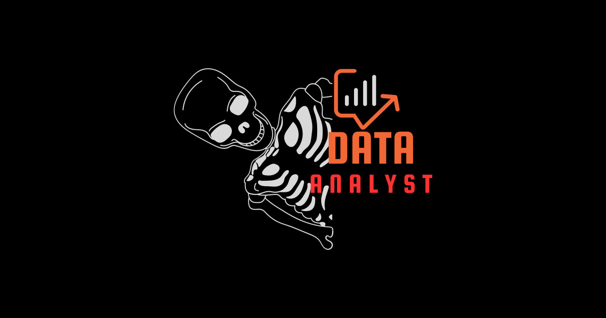 Data analyst - Data Analyst - Sticker | TeePublic