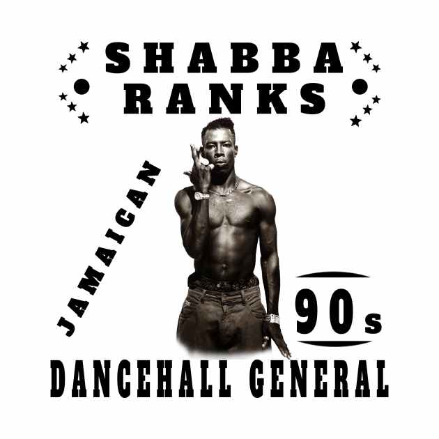 Shabba Ranks Jamaican 90s Dancehall General Jah Rastafari vintage ...