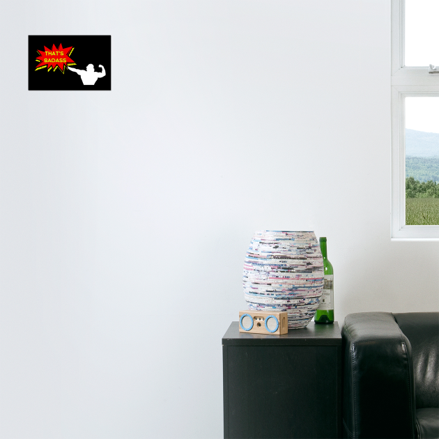 Sam Sulek - That's Badass - Sam Sulek - Posters and Art Prints | TeePublic