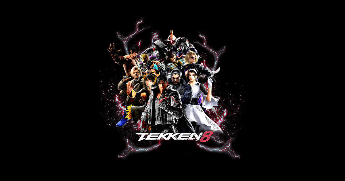 TEKKEN 8 - Group Design - Tekken - Sticker | TeePublic