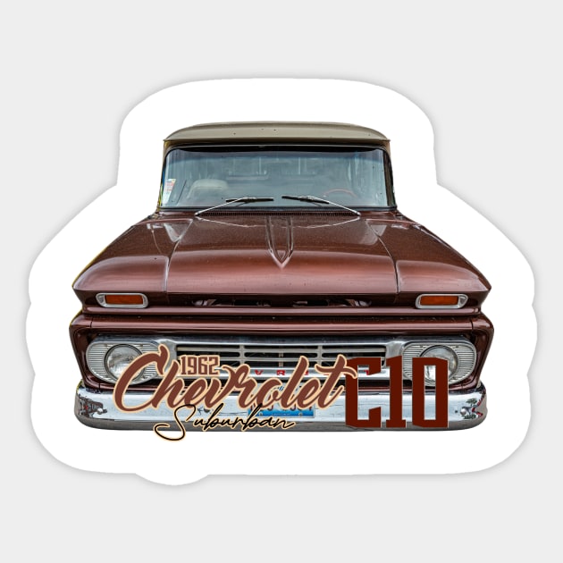 1962 Chevrolet C10 Suburban - 1962 Chevrolet C10 Suburban - Sticker ...