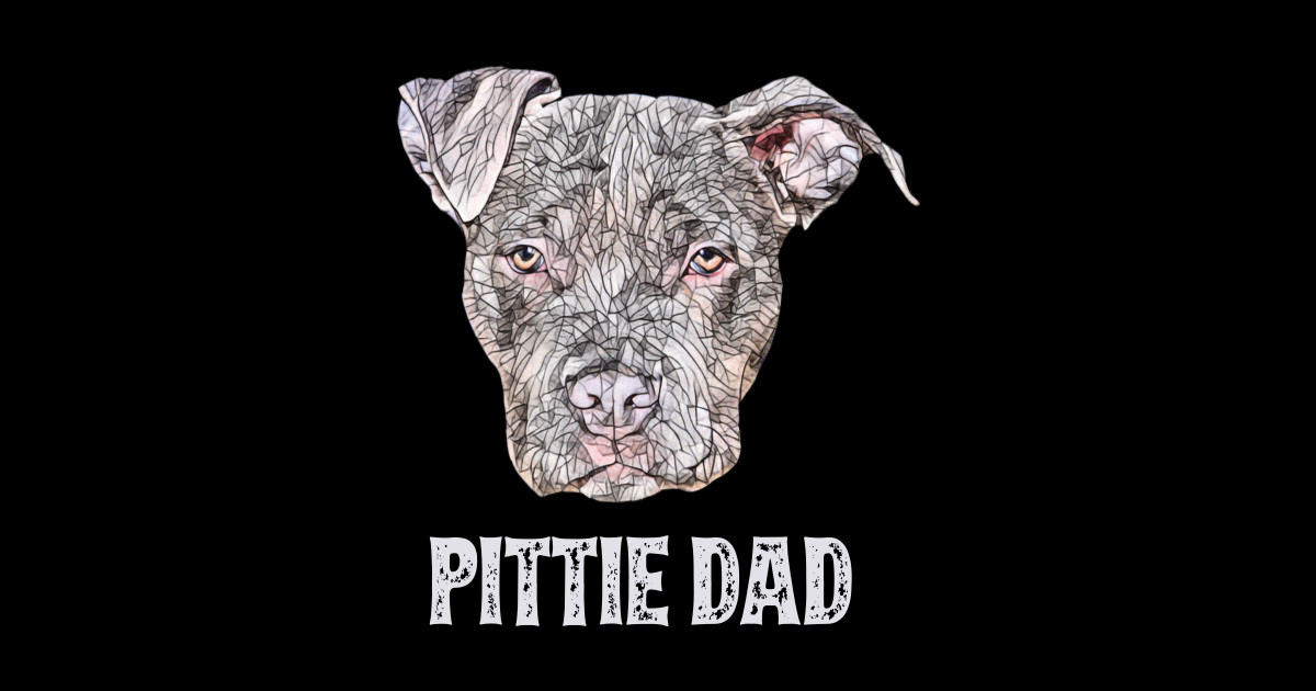 American Pit Bull Dad Father's Day Gift - American Pit Bull Terrier ...