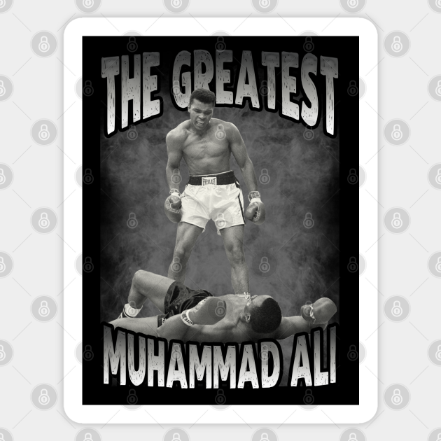MUHAMMAD ALI - Boxing - Sticker | TeePublic