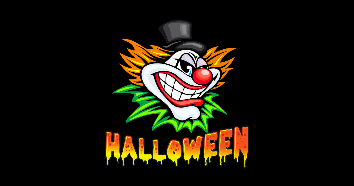 Freaky Psycho Killer Clown Halloween Shirt - Psycho Killer Clown ...