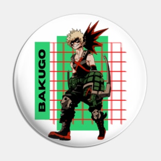Katsuki Bakugou Kacchan My Hero Academi Pins and Buttons for Sale ...