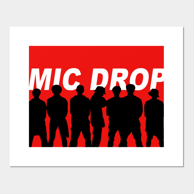 BTS MIC DROP - Bts - Posters and Art Prints | TeePublic