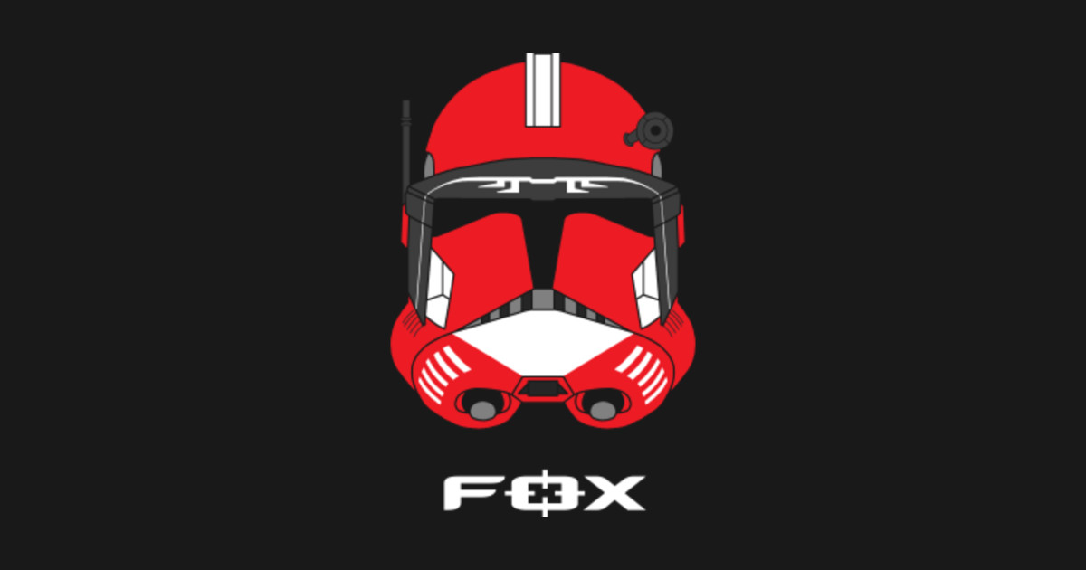 Commander Fox - Clone Trooper - Sticker | TeePublic