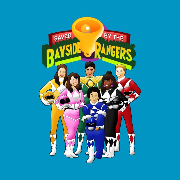 Go! Go! Bayside Rangers! - Saved By The Bell - T-Shirt | TeePublic