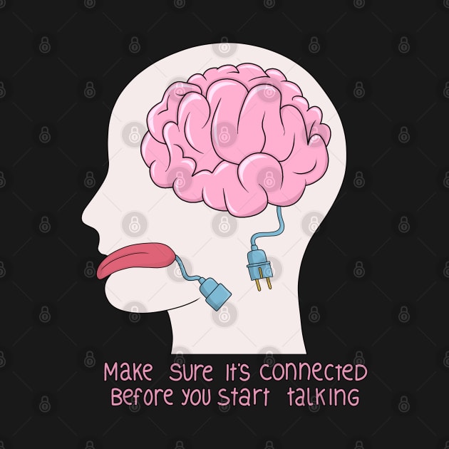 Unplugged Brain - Unplugged Brain - T-Shirt | TeePublic