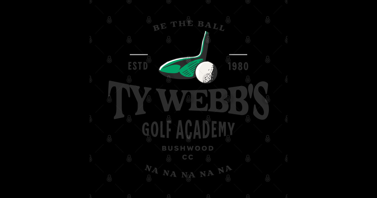 Ty Webb's Golf Academy - Est. 1980 - Caddyshack - Sticker | TeePublic