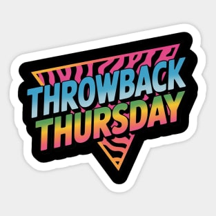 throwback thursday 80s