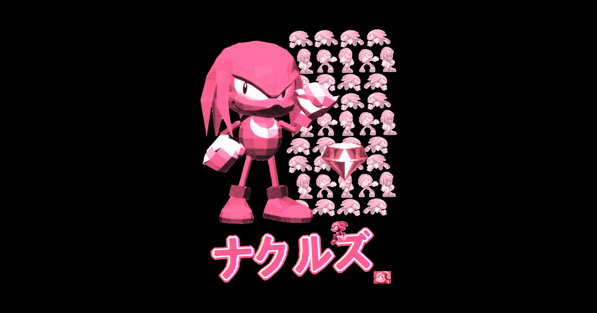 Knuckles - Knuckles - Sticker | TeePublic