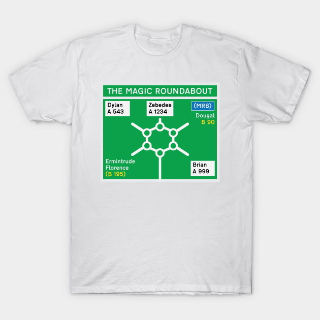 The Magic Roundabout - Magic Roundabout - T-Shirt | TeePublic
