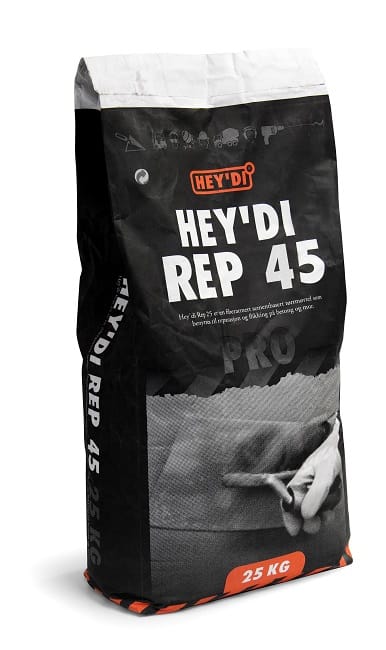 Heydi REP 45 25kg MAXBO Teknikk - Salg av betongbyggvarer og utleie av ...