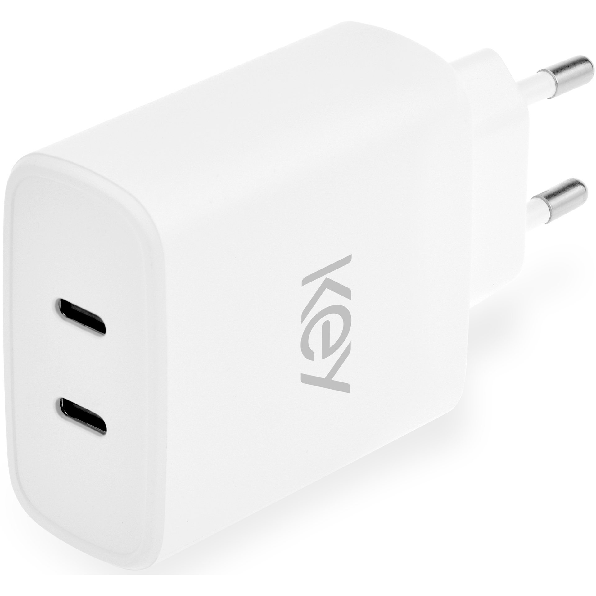 Toalaadija adapter KEY 36 W 2 x USB-C väljundiga